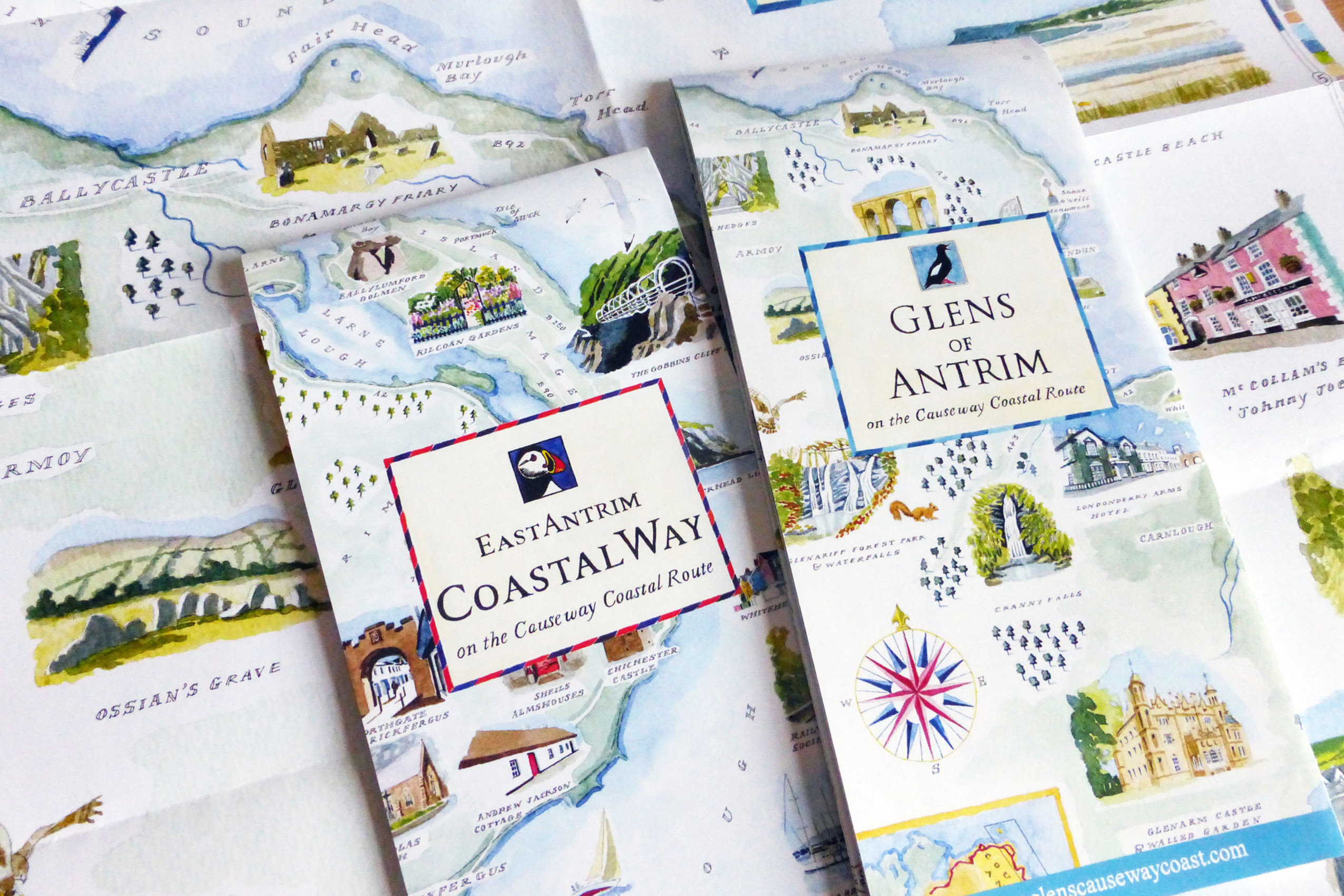 S Design - Carrickfergus Enterprise Coastal Maps